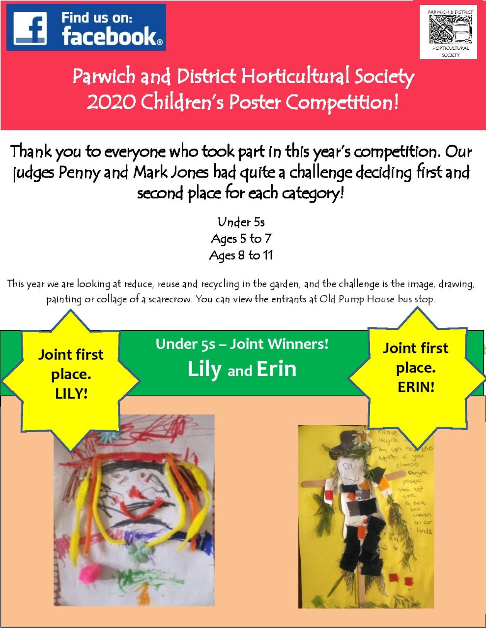 PDHS Children’s Poster Competition | PARWICH.ORG