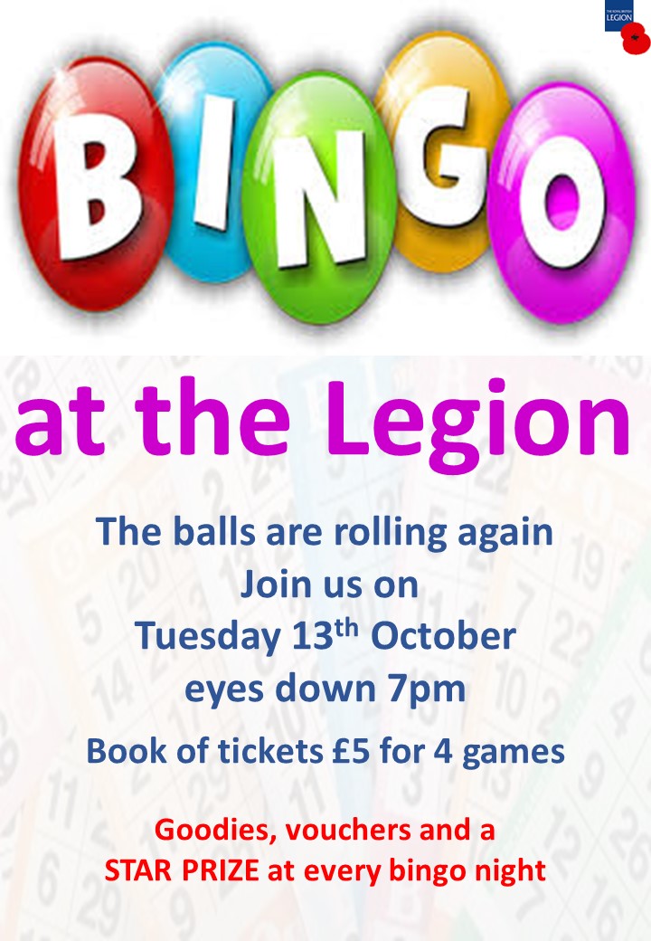 Legion Bingo | PARWICH.ORG