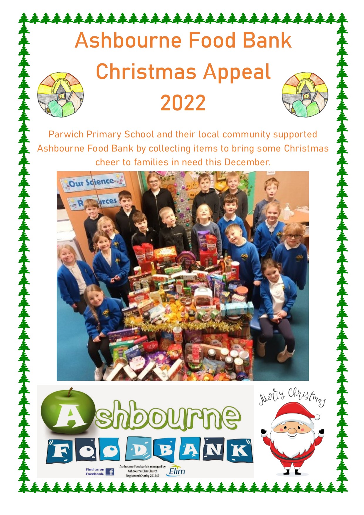 Ashbourne Christmas Foodbank Appeal | PARWICH.ORG