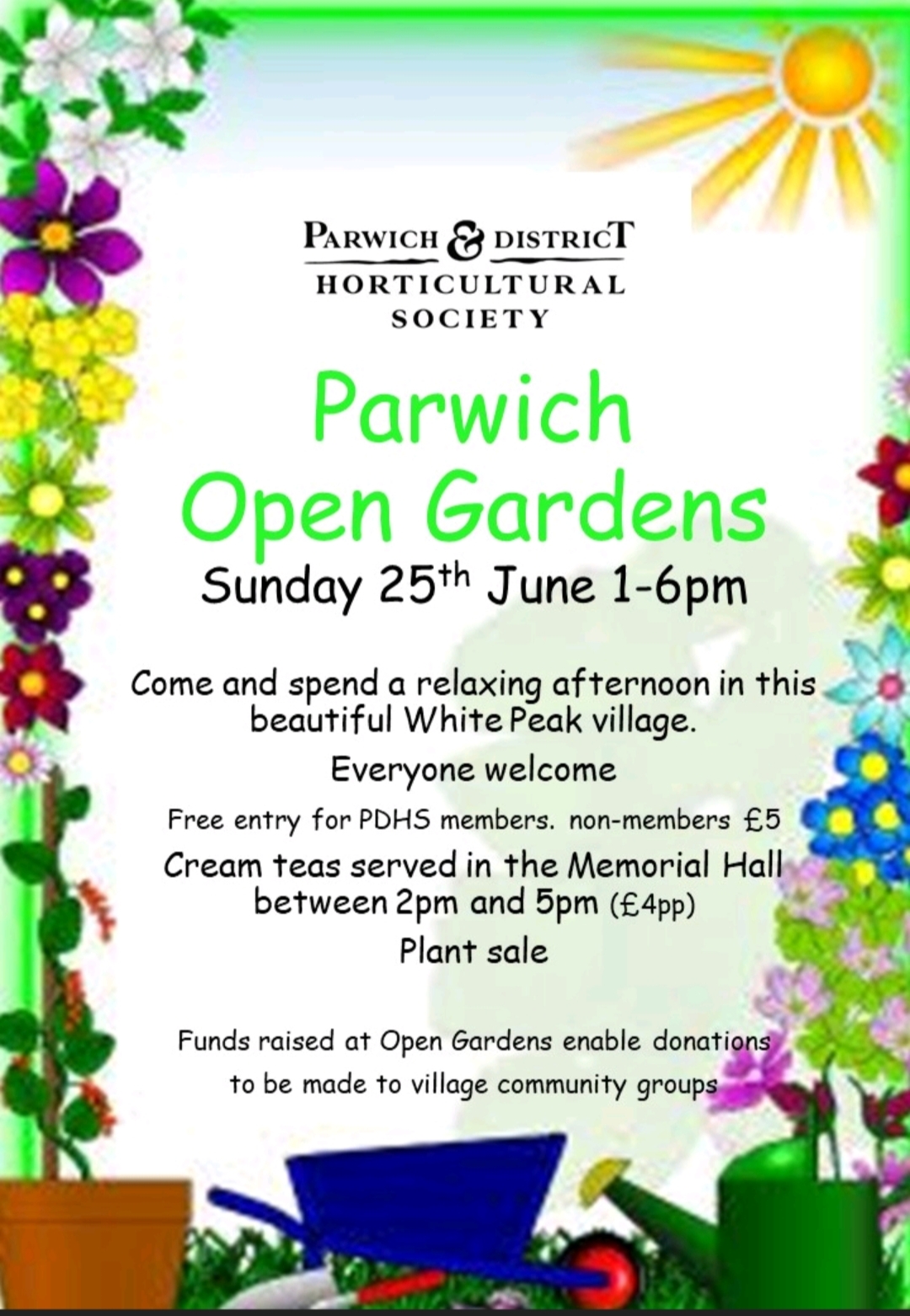 Parwich Open Gardens | PARWICH.ORG