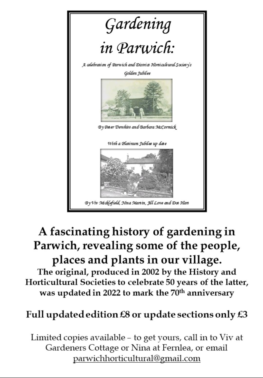 Gardening in Parwich | PARWICH.ORG