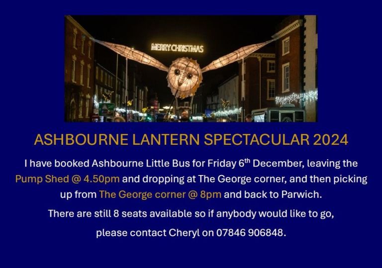 Ashbourne lantern spectacular | PARWICH.ORG