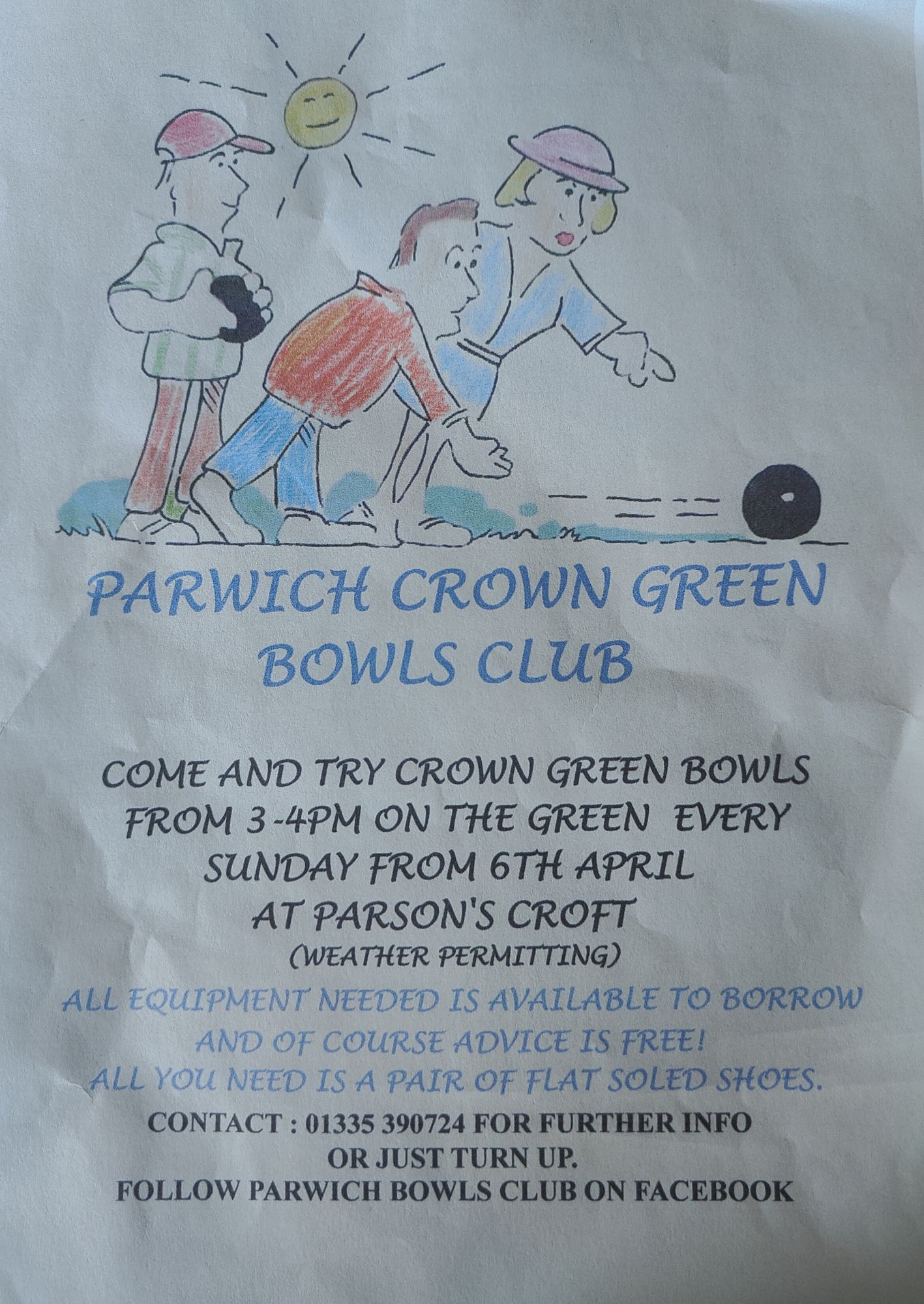 Parwich Crown Green Bowls Club | PARWICH.ORG