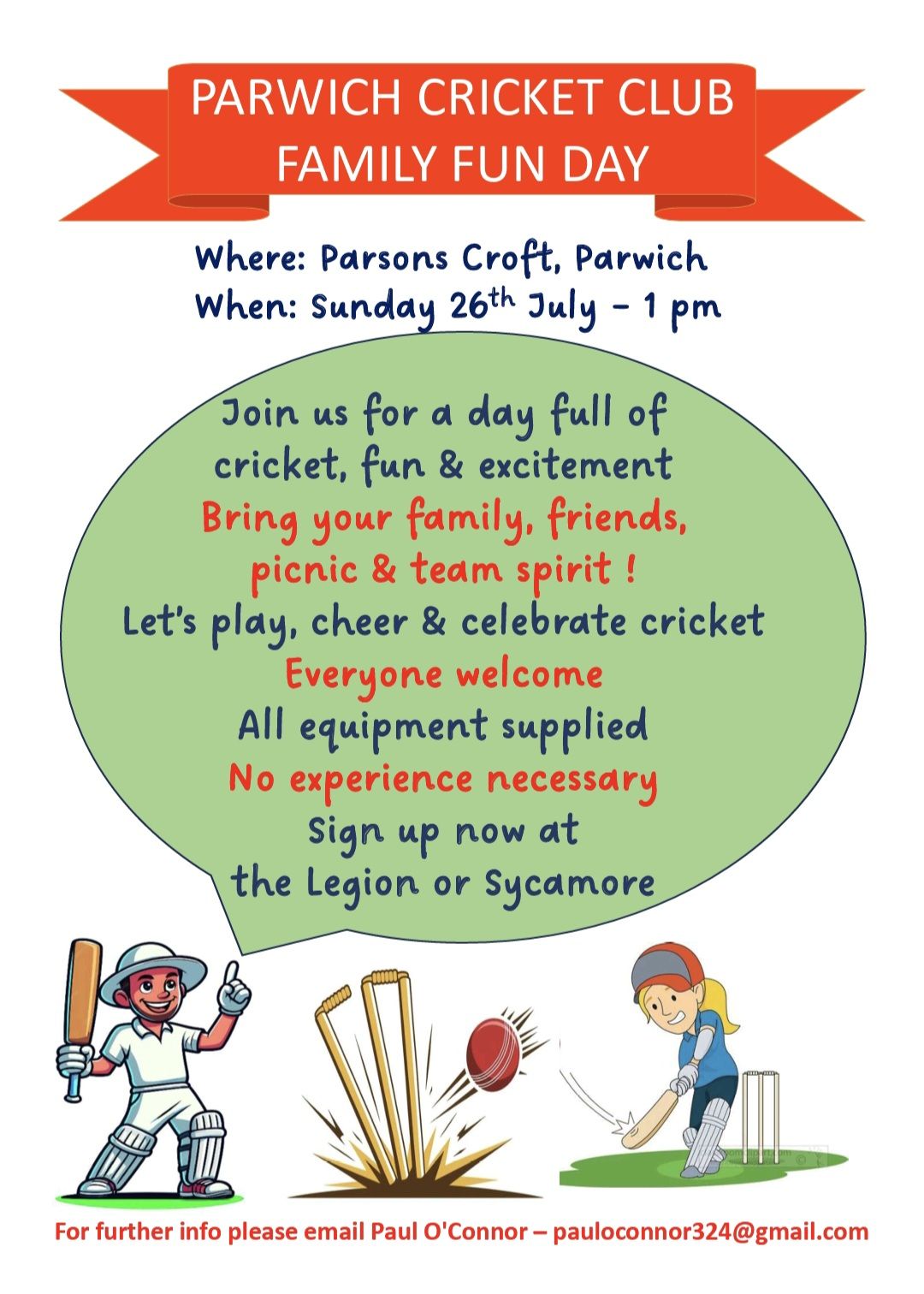 Family Fun Day | PARWICH.ORG